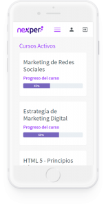 Nexper - Crea y vende tus cursos virtuales en tu propia plataforma